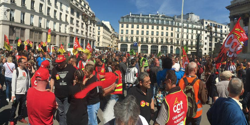 Les cheminots français préparent leur résistance « depuis un an et demi ...