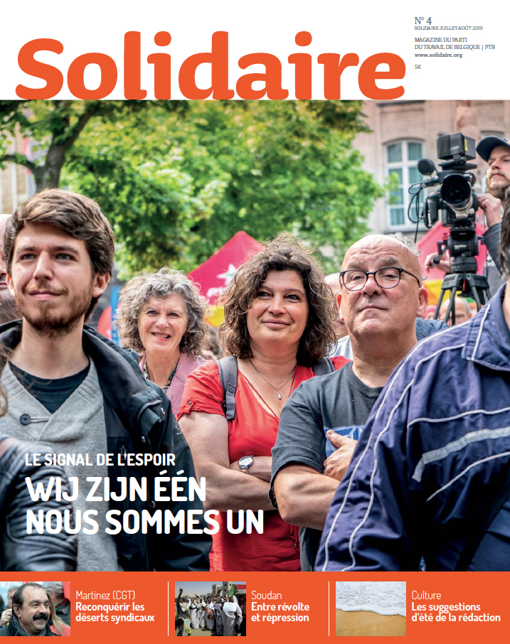Le numéro de juillet et août 2019 de Solidaire est sorti | Solidaire